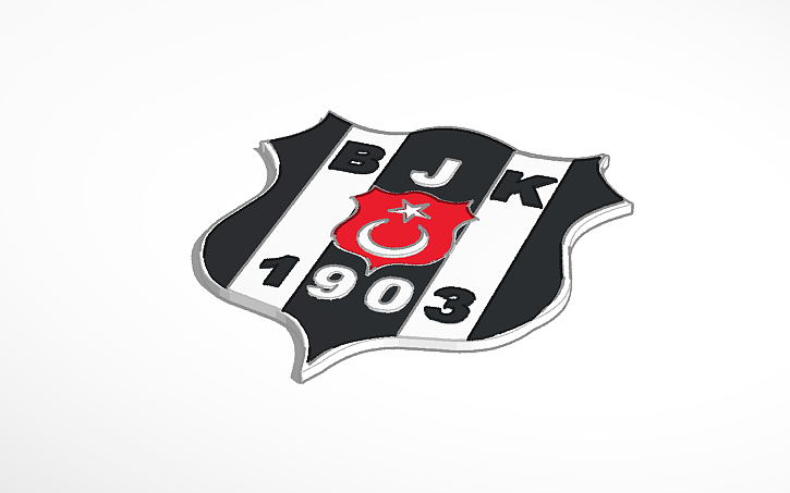 3D design BJK - Tinkercad