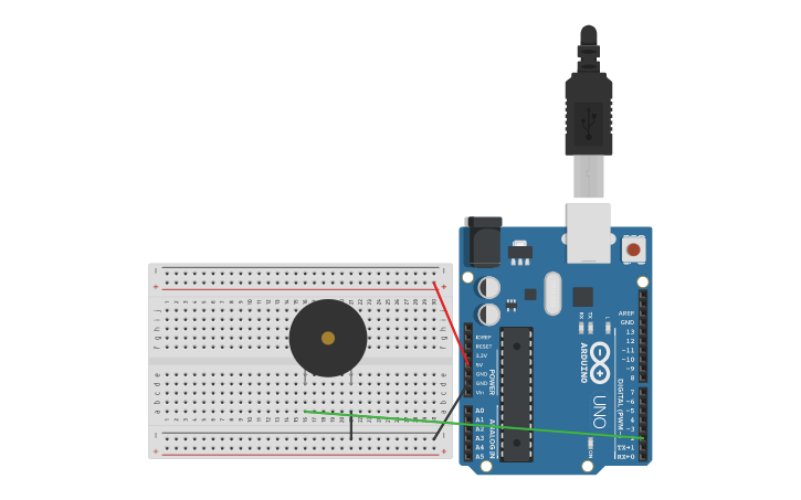 Circuit design tone - Tinkercad