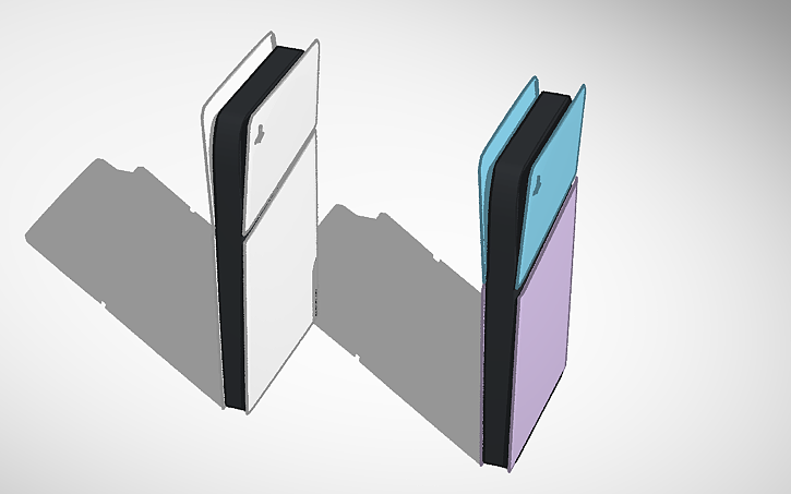 3D design PS5 Slim - Tinkercad