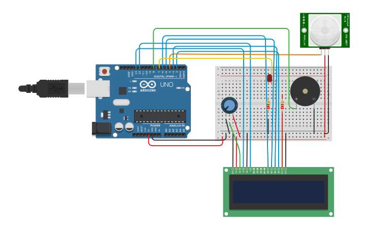 Circuit design chong_trom_arduino - Tinkercad