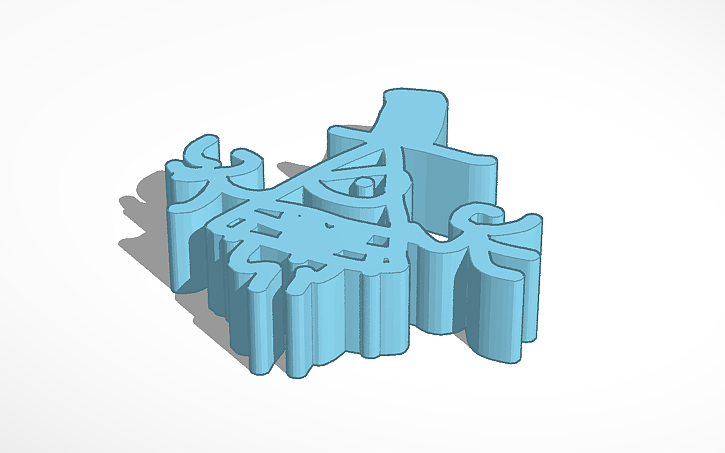 3D design Bill cipher - Tinkercad