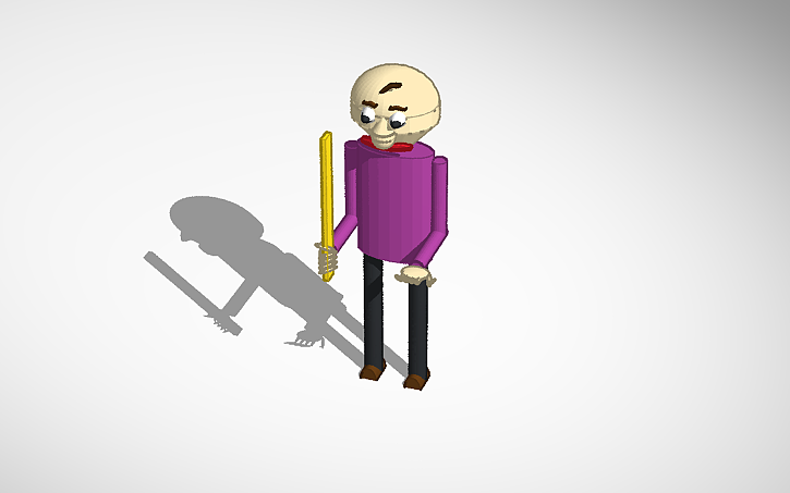 3D design Bladder baldi’basics - Tinkercad
