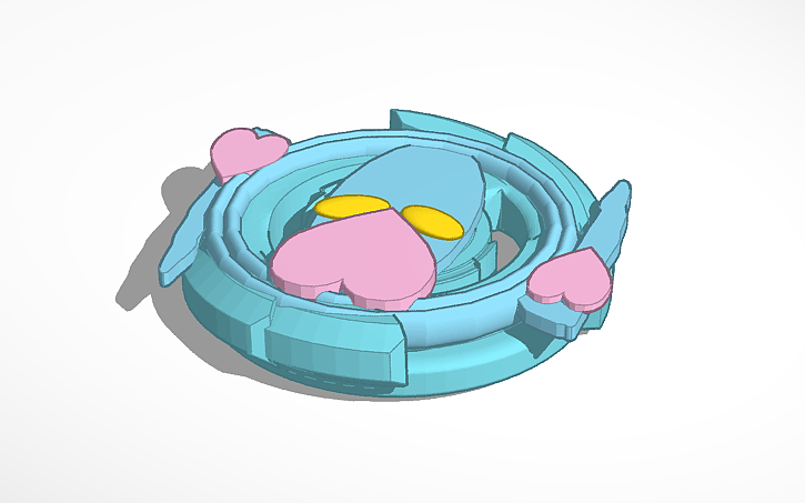 3D design crazy diamond (but using LOAD1NG's redesign as a part of it ...