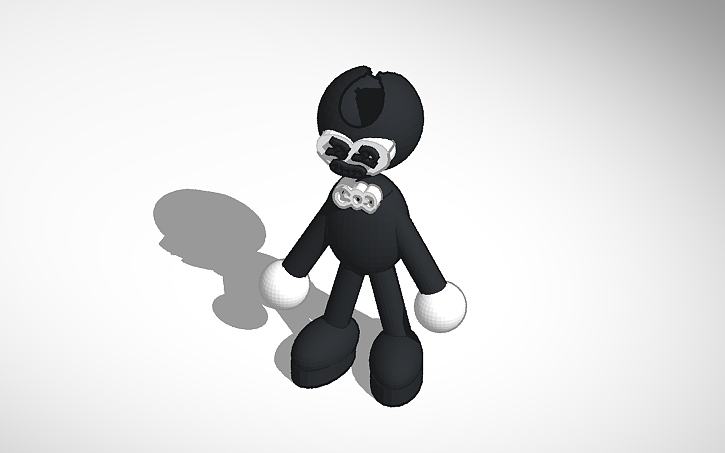 3D design Bendy - Tinkercad
