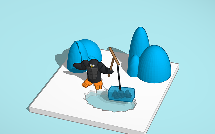 3D design Buff Peter Penquin - Tinkercad