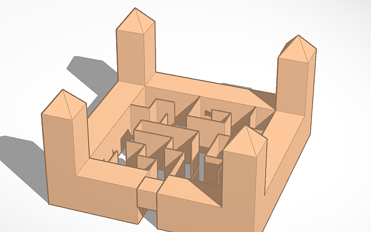 3D design Maze - Tinkercad