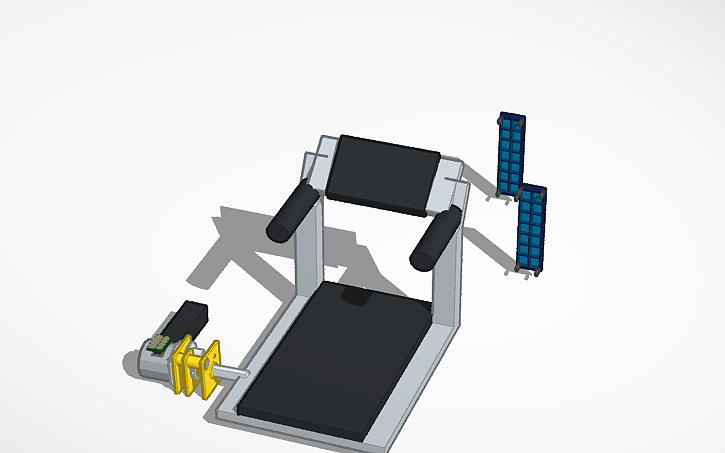 3D design Sustainable Treadmill - Tinkercad