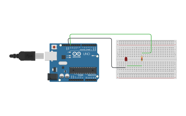 Circuit design arduino uno r3 - Tinkercad