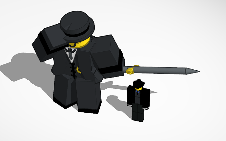 3D design Mafioso (forsaken redesign version) ahh - Tinkercad