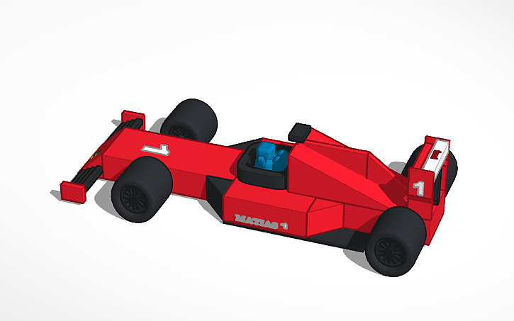 3D design F1 - Tinkercad