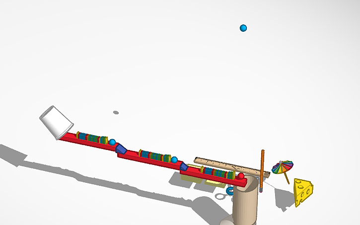 3D design Copy of Rube Goldberg Challenge - Tinkercad