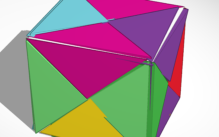 3D design Origami - Fátima Caballeros - Tinkercad