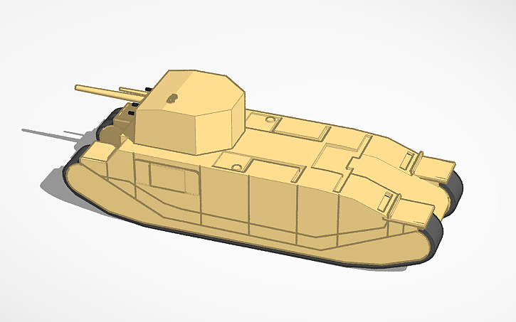 3D design Prototype 1941 TOG 2 - Tinkercad