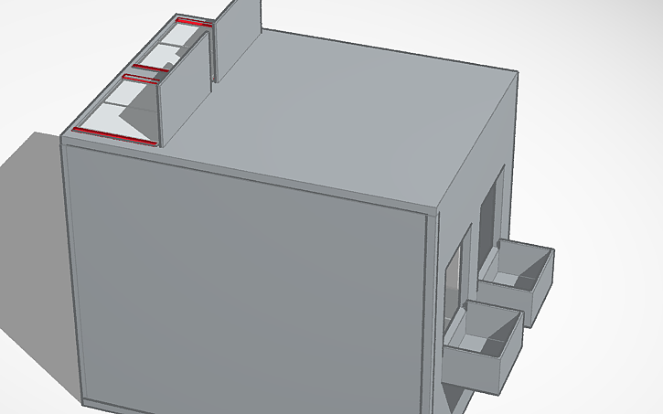 3D design Copy of Copy of Ball Return with motor - Tinkercad