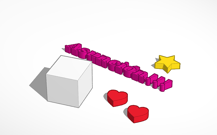 3D design Origami - Tinkercad