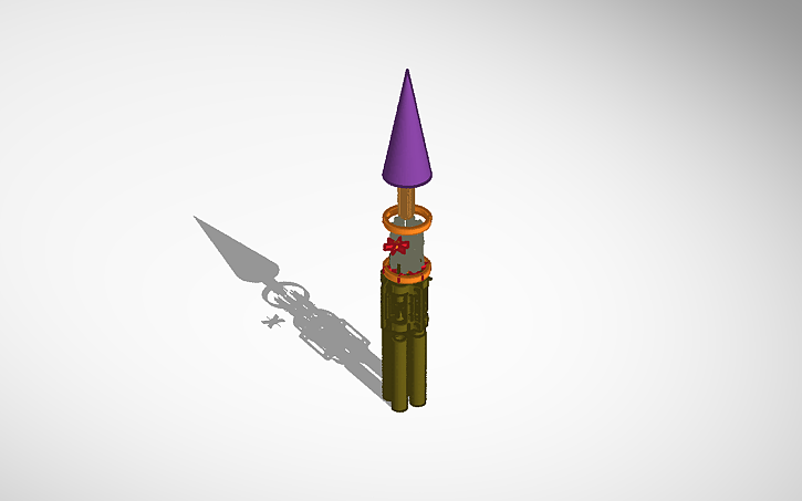 3D design AUTOMATED DROP POD MORTAR - Tinkercad