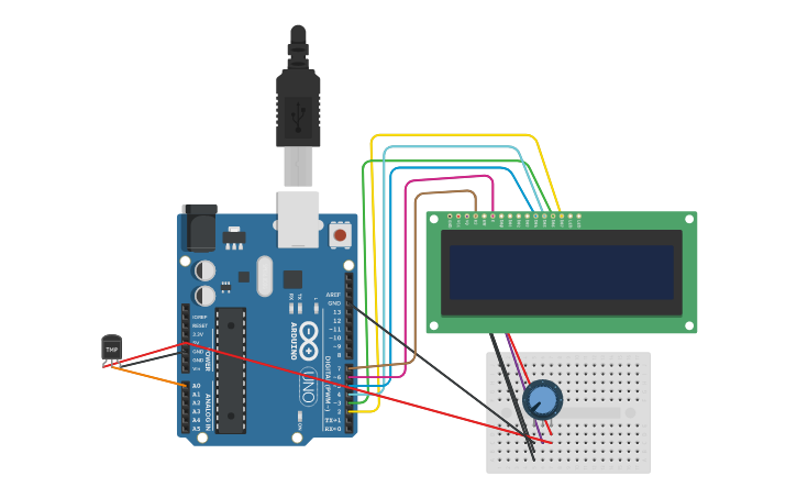 Circuit Design Gigih Aji Wijaya 22118916 3kb05 Tinkercad