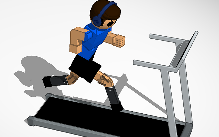 3D design Run system (V2) - Tinkercad