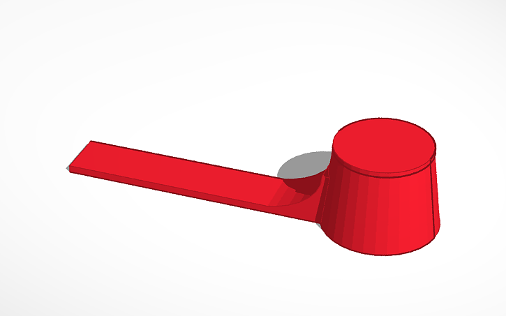 3D design Scoop - Tinkercad
