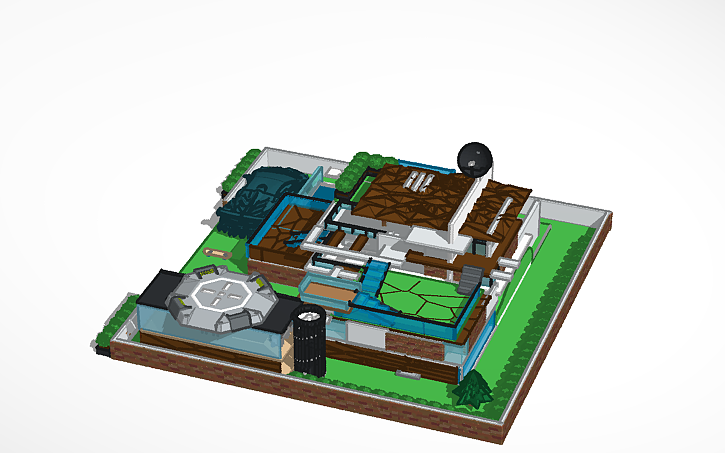 3D design Mansion - Tinkercad