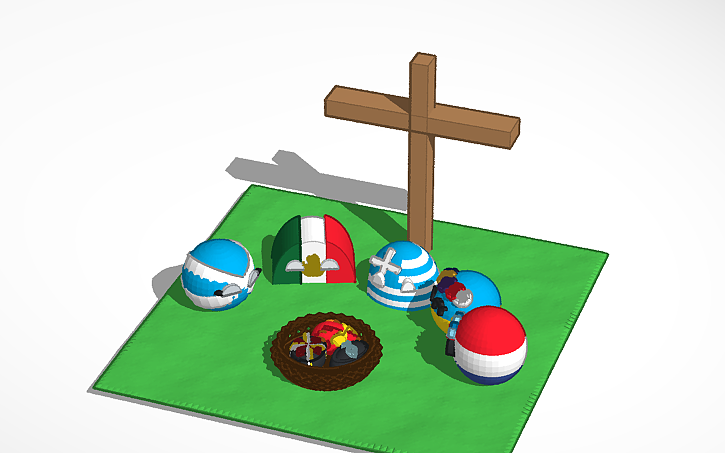 3D design Easter!!! - Tinkercad