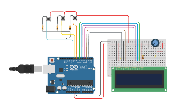 Circuit design DIGITAL CLOCK - Tinkercad