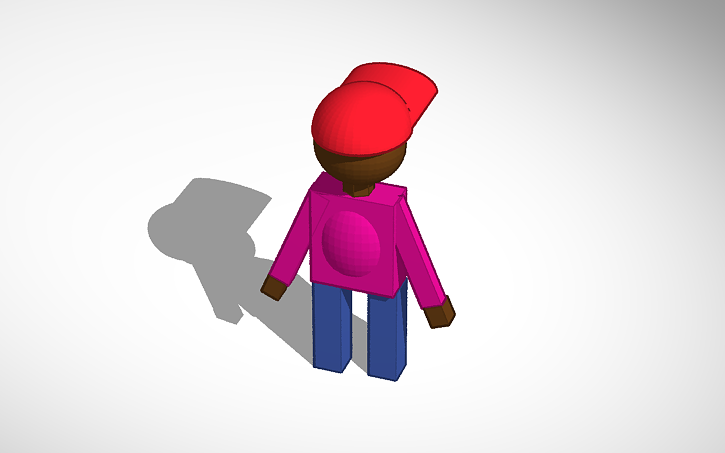 3D design Human - Tinkercad