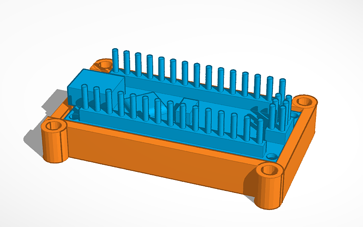 3D design Arduino Nano - CASE - Tinkercad