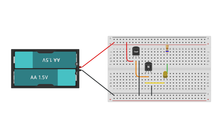 Circuit design Circuito con NTC David Molina - Tinkercad