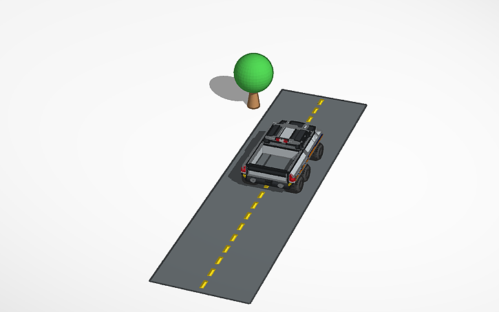 3D design Silver Thunder - Tinkercad