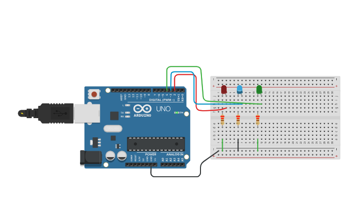 Circuit design Proyecto con Arduino UNO - Tinkercad