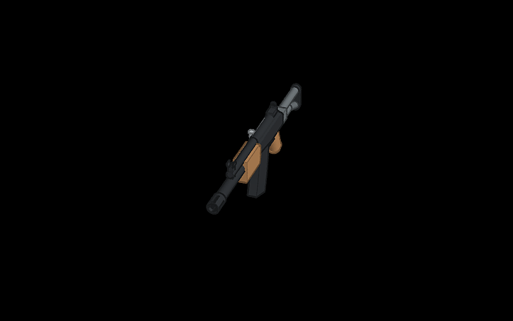 3D design Galil AR - Tinkercad