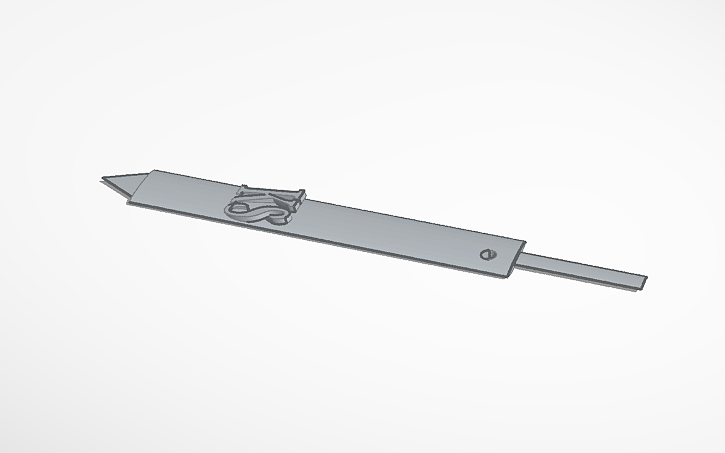 3D design Gray Berserk ds sword - Tinkercad