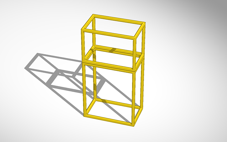 3D design Frame - Tinkercad