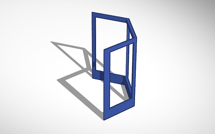 3D design Bay window - Tinkercad