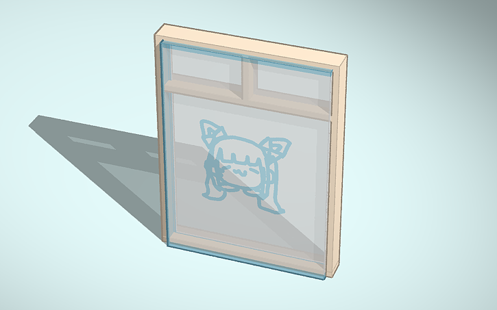 3D design frosty window art contest !! (read tags) - Tinkercad