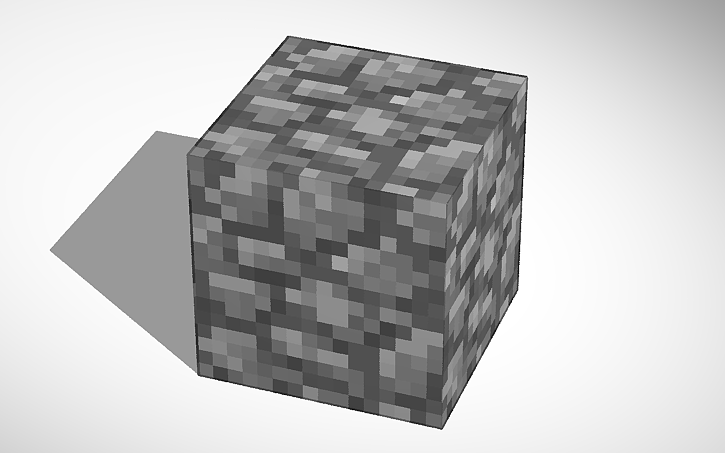 3D design Cobblestone - Tinkercad