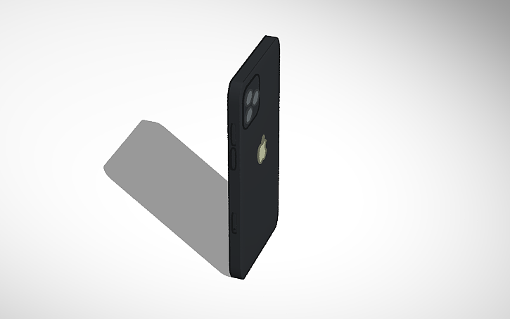 3D design İPhone 12 Pro Max - Tinkercad