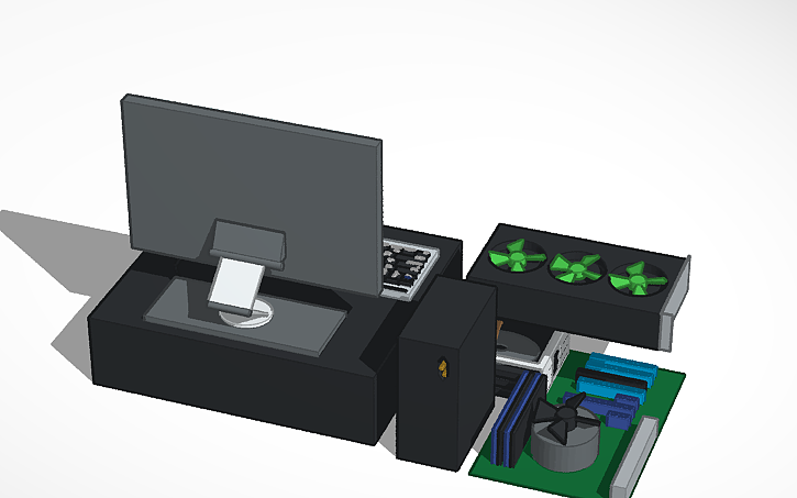 3D design computer - Tinkercad