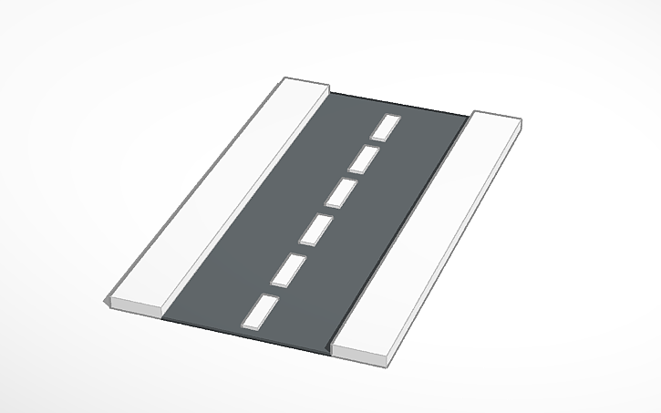 3D design The Road - Tinkercad