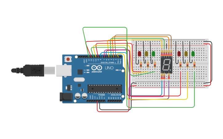 Circuit design Examen C4 - Tinkercad