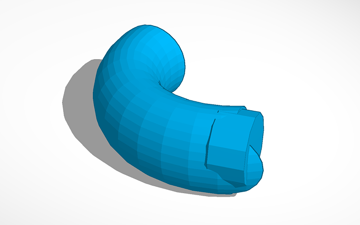 3D design Air Path - Tinkercad