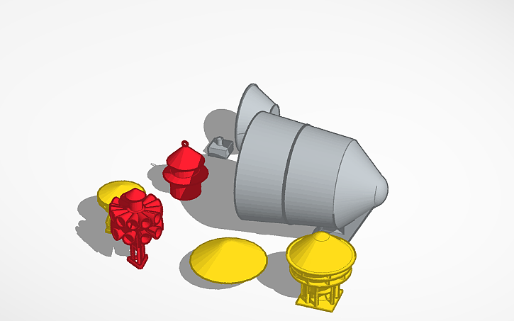 3D design Siren collection (accurate sized I think) - Tinkercad