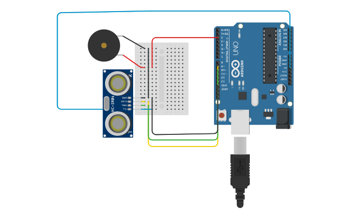Circuit design Final Buzzer Feature - Tinkercad