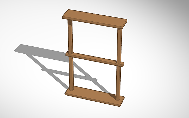 3D design Window - Tinkercad