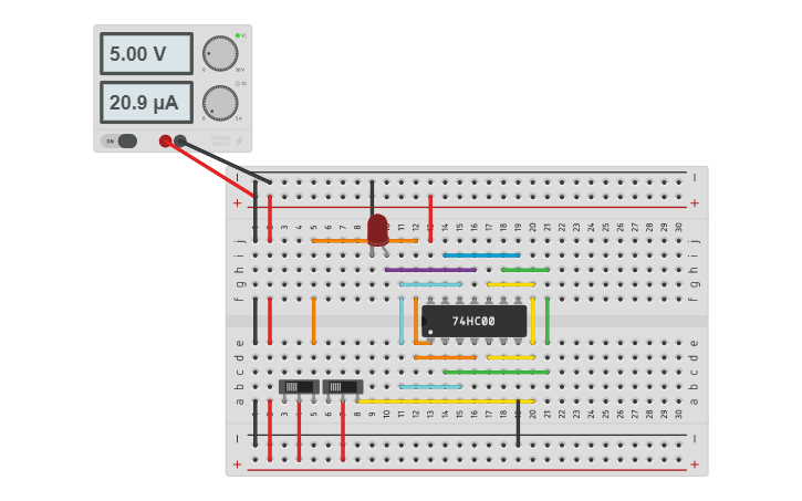 Circuit design Computer - Tinkercad