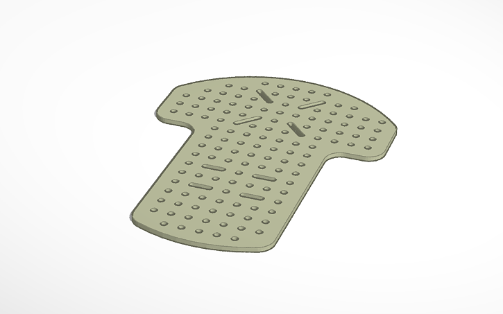 3D design 2WD robot body - school project - Tinkercad