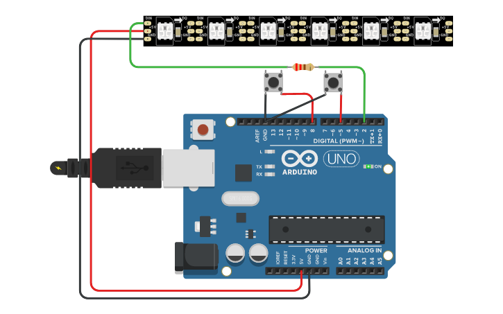 Circuit design Assignment 2-9 - Tinkercad