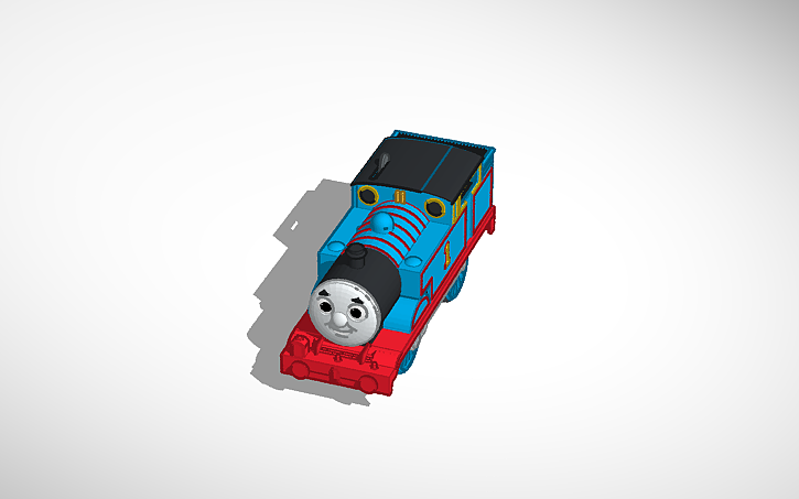 3D design Tomy Thomas The Tank Engine - Tinkercad