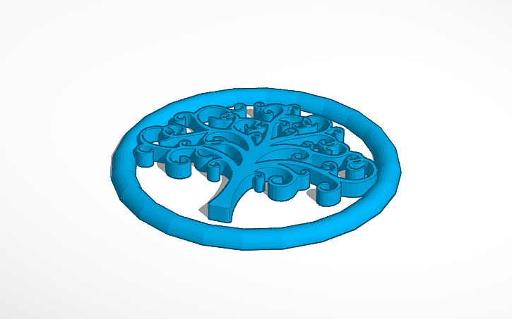 3D design Tree of Life - Tinkercad